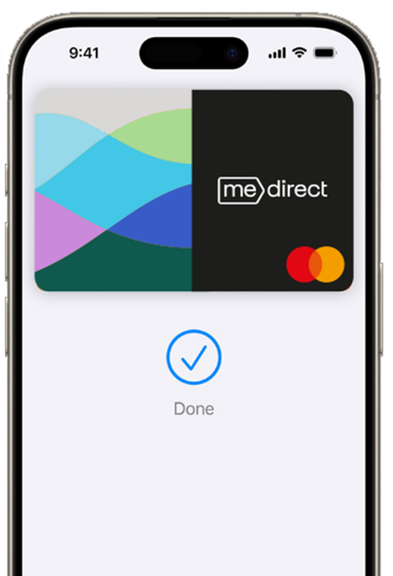 Home page - Logo de MeDirect