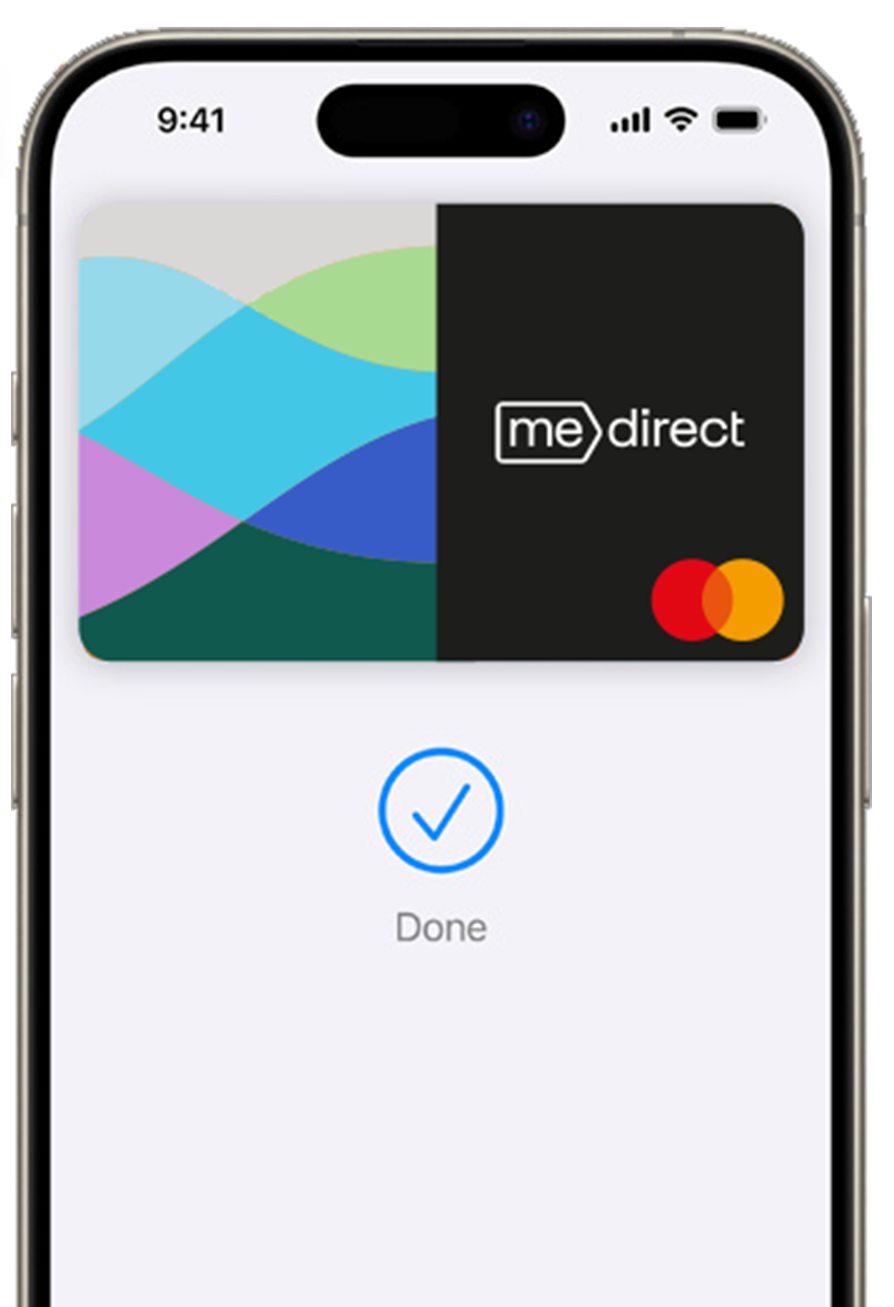 Home page - Logo de MeDirect