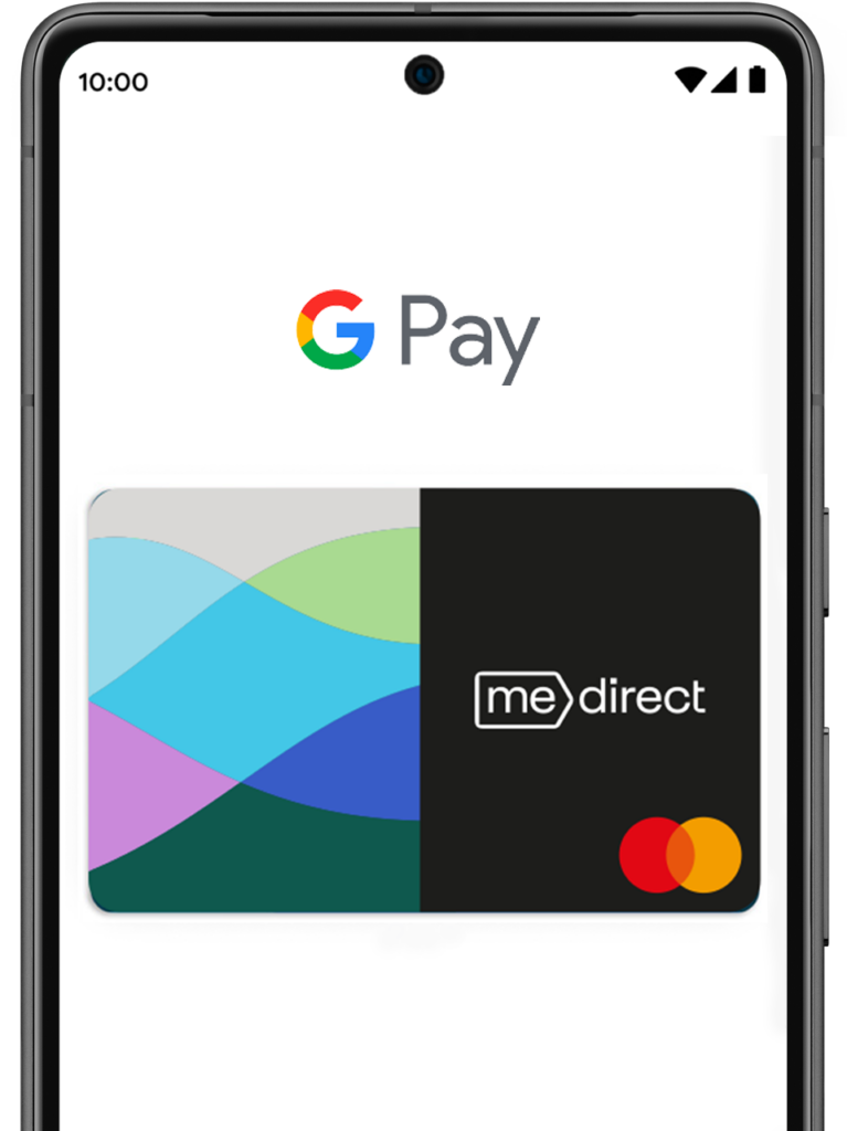 Medirect debit card - MeDirect